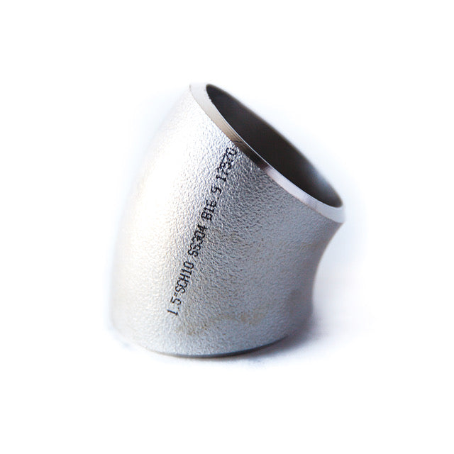 FDR FAB | 1.5" 45° Bend | SCH10 SS304 – FDRFAB